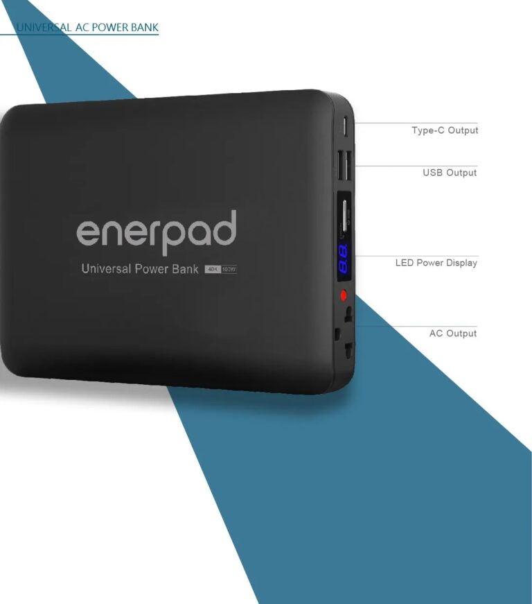 Universal AC Portable Power Bank-AC-40K | Samlife Tech. Co., Ltd.
