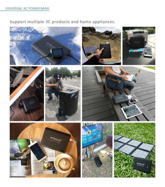 Universal AC Portable Power Bank-AC-54K | Samlife Tech. Co., Ltd.